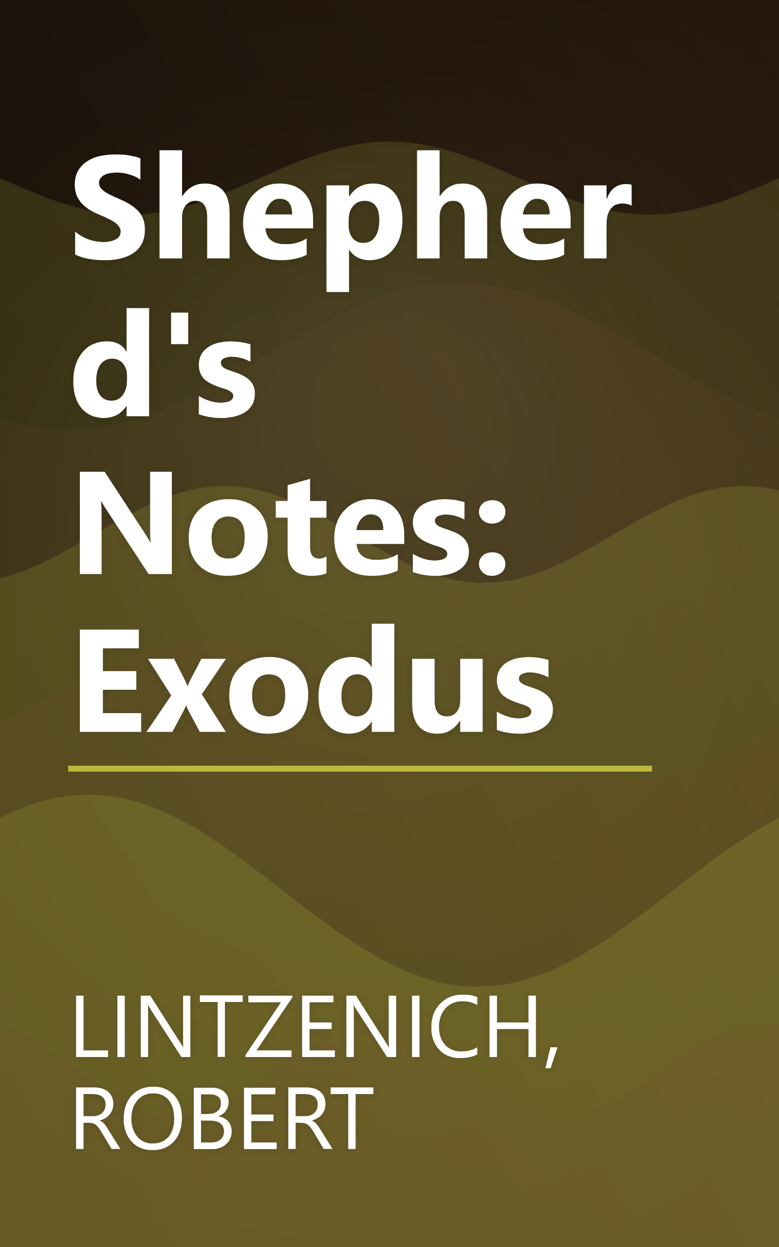 Shepherd's Notes: Exodus book cover