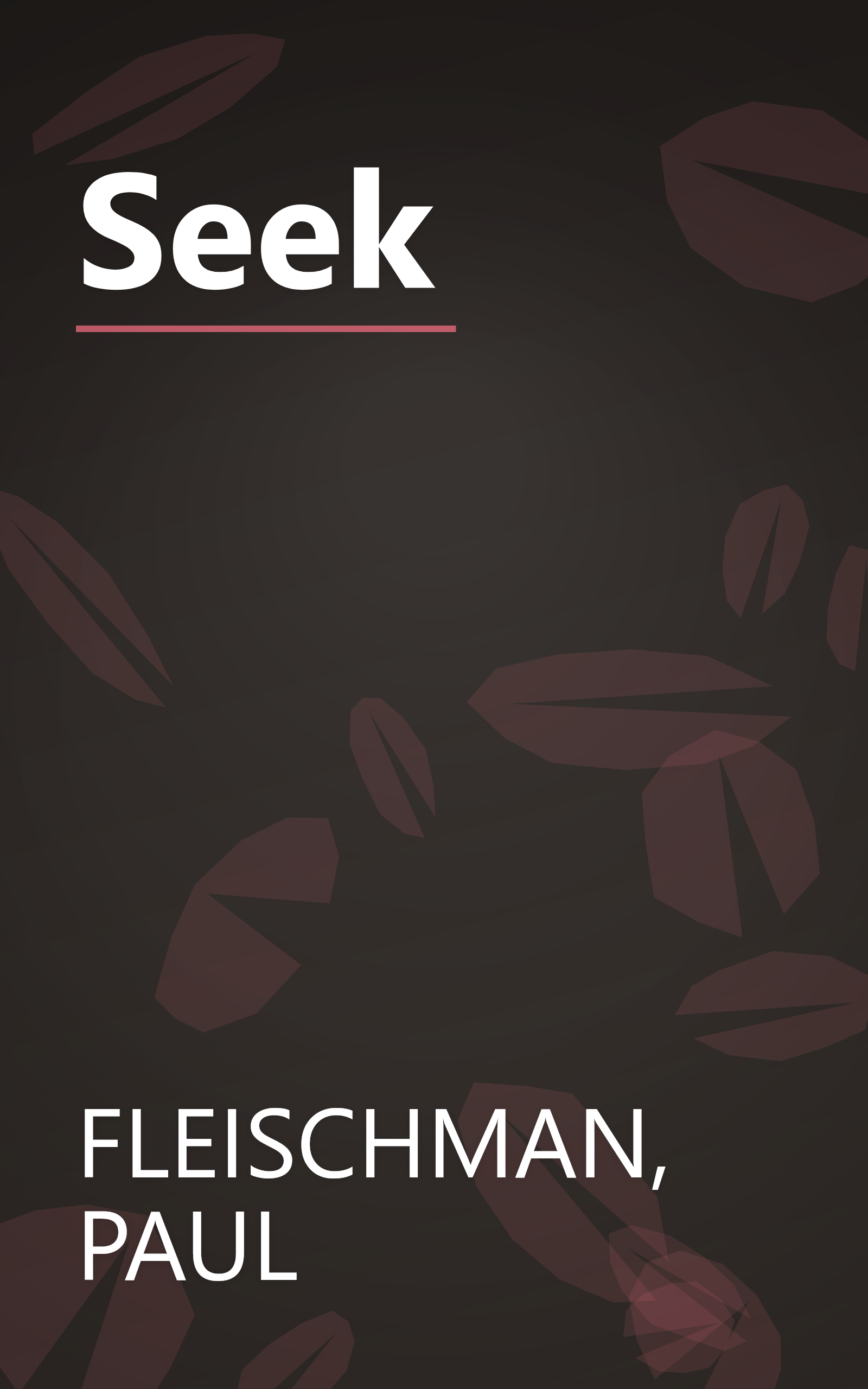 Seek book cover