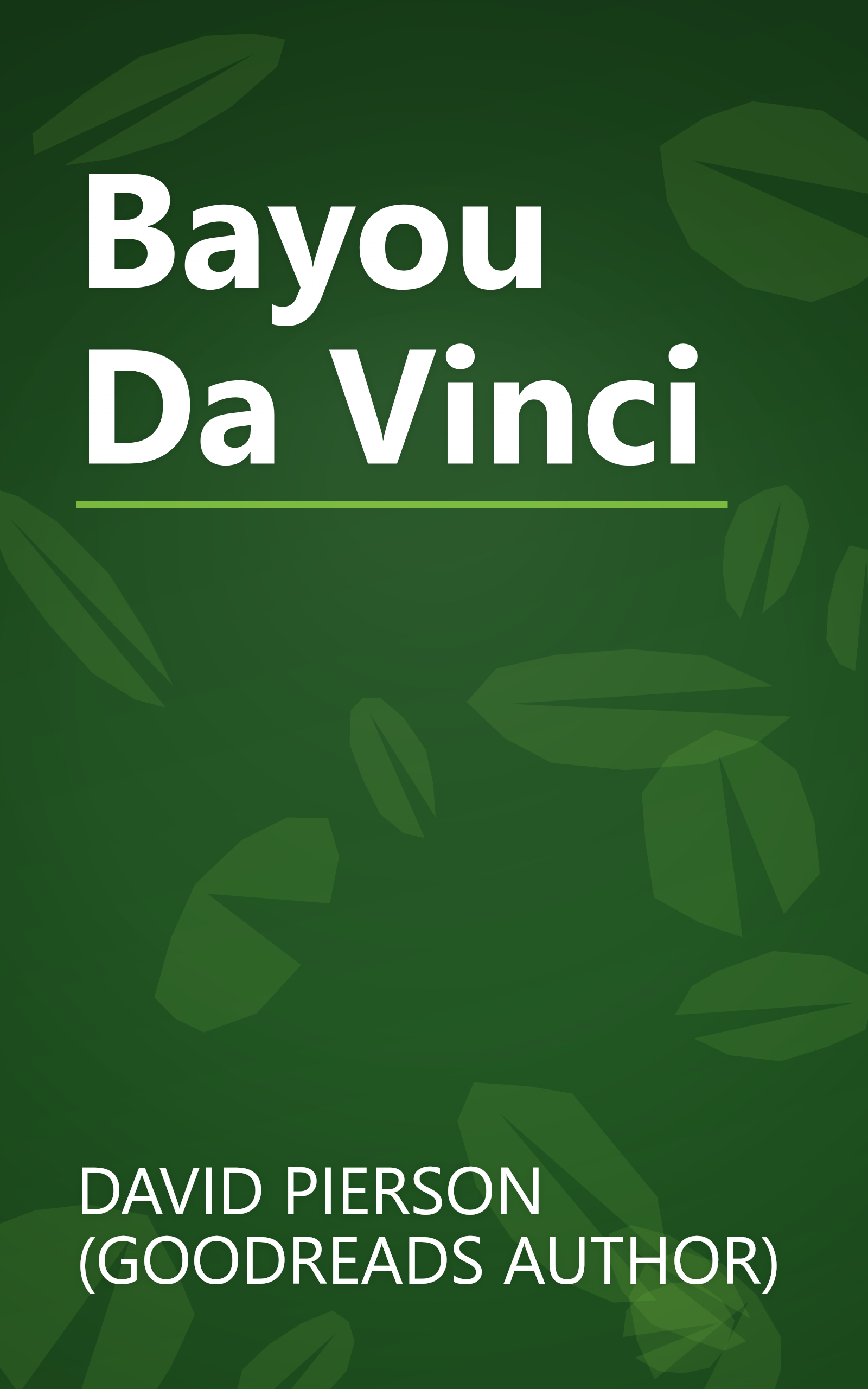 Bayou Da Vinci book cover