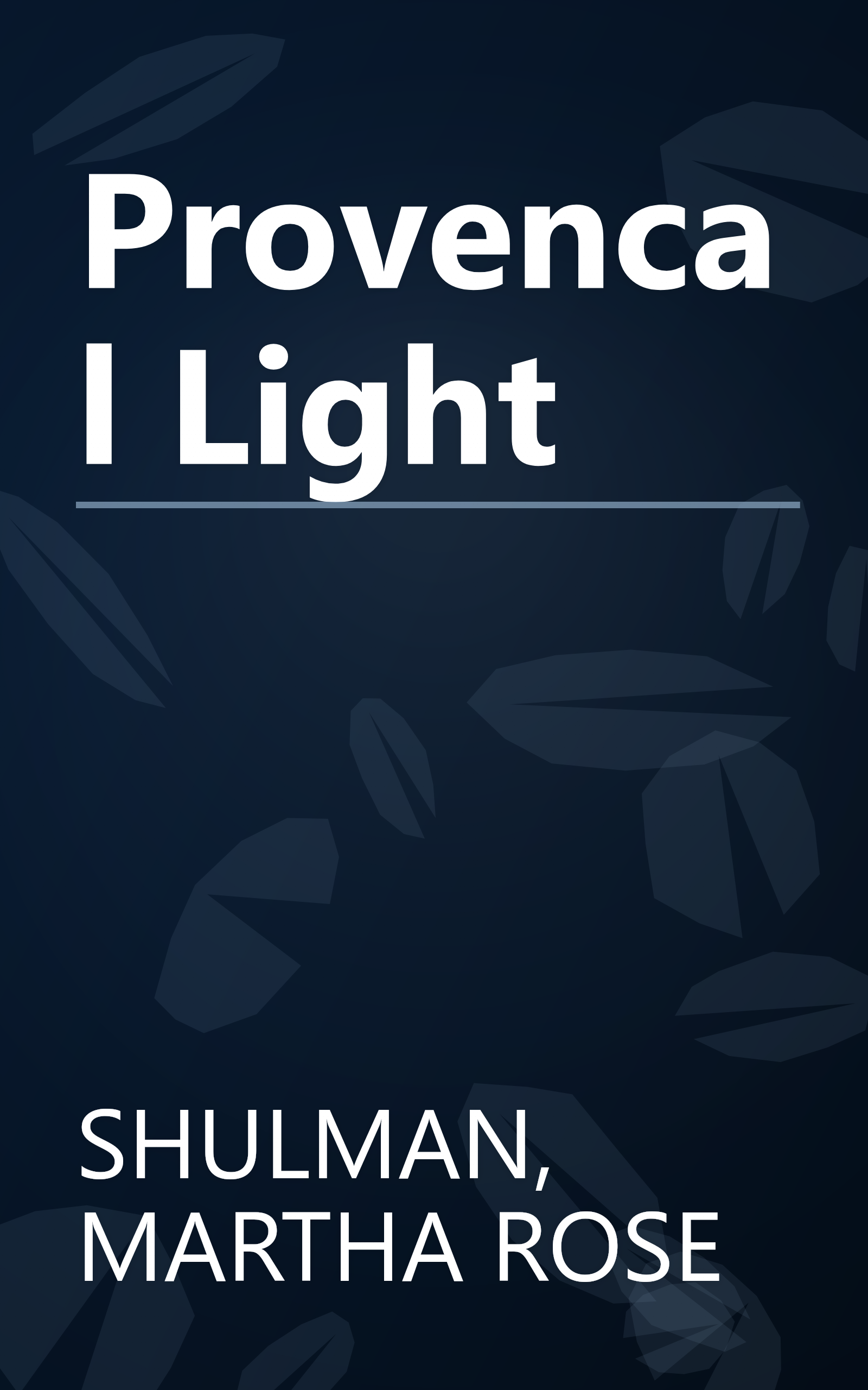 Provencal Light book cover