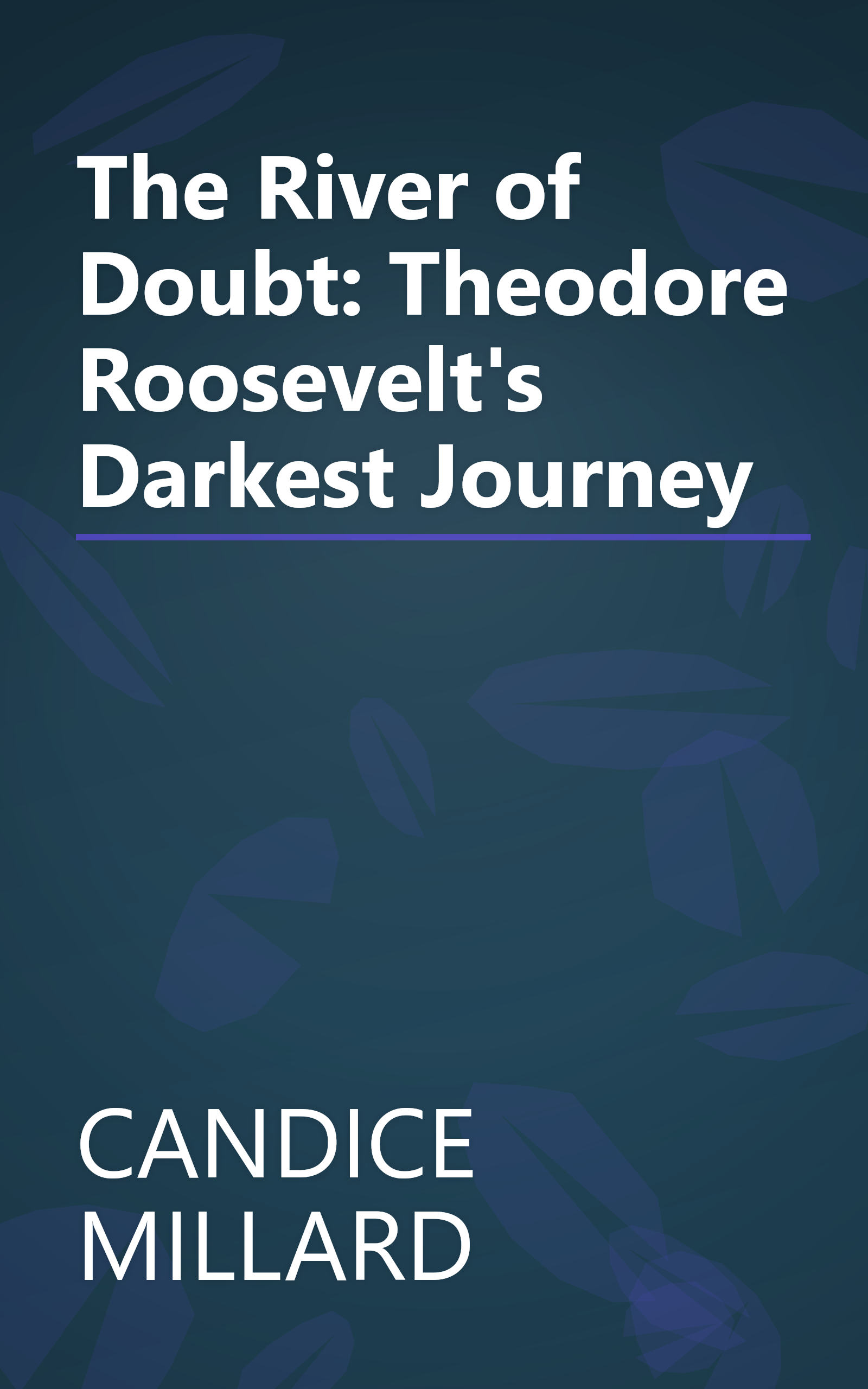 The River of Doubt: Theodore Roosevelt's Darkest Journey book cover