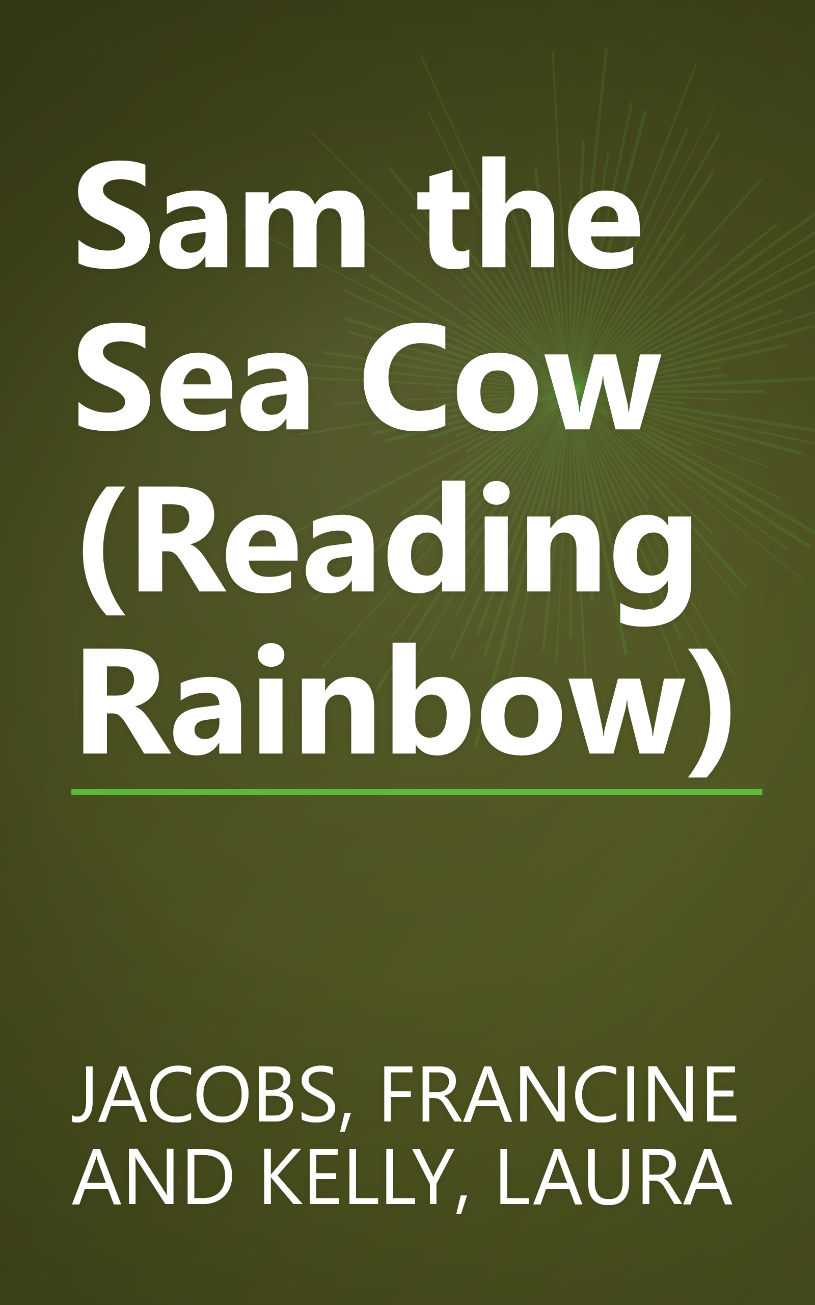 Sam the Sea Cow (Reading Rainbow) book cover