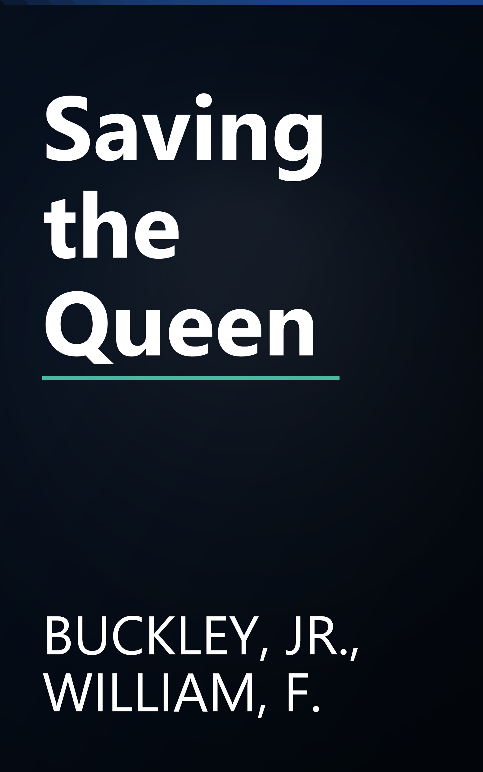 Saving the Queen book cover