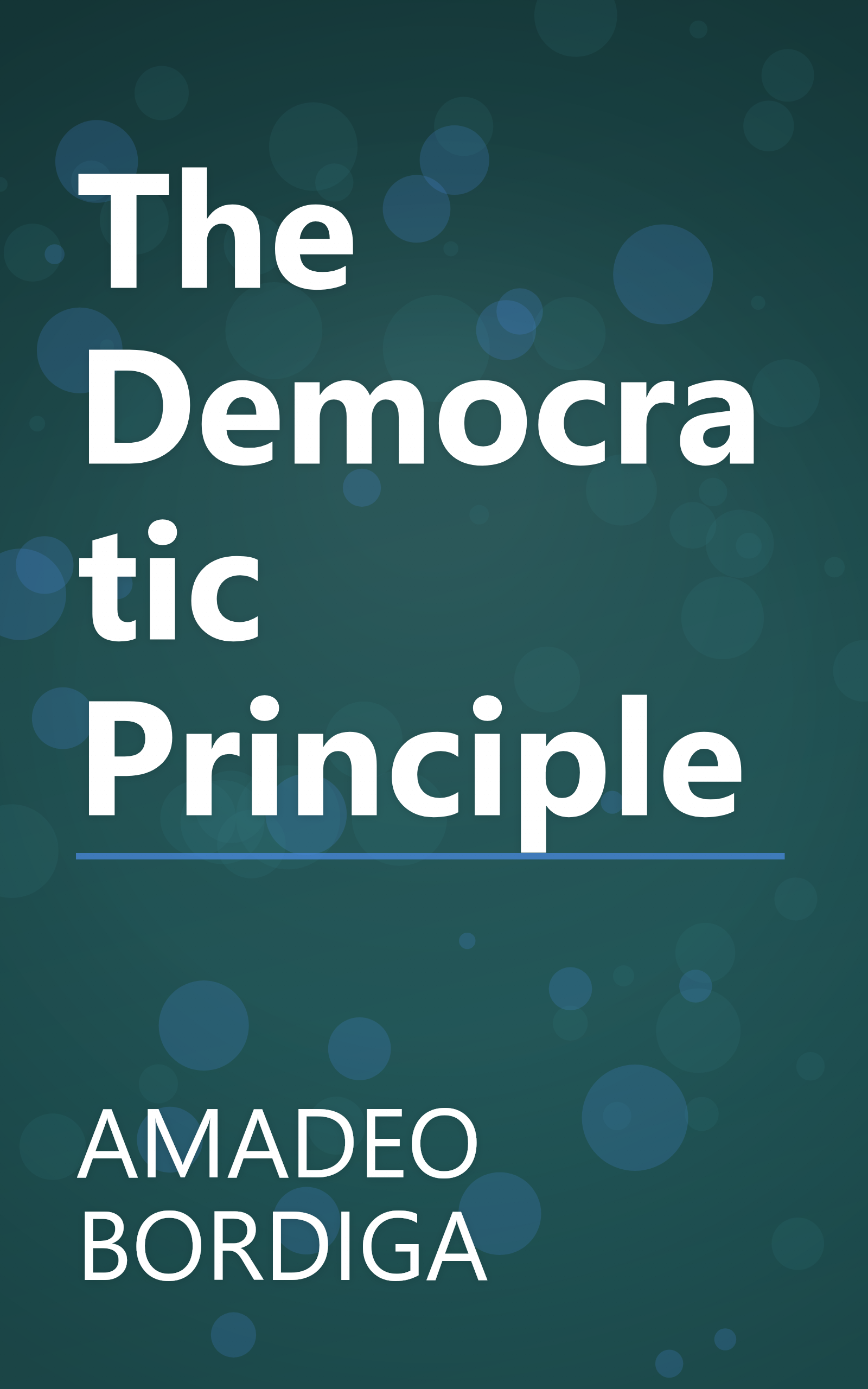 The Democratic Principle book cover
