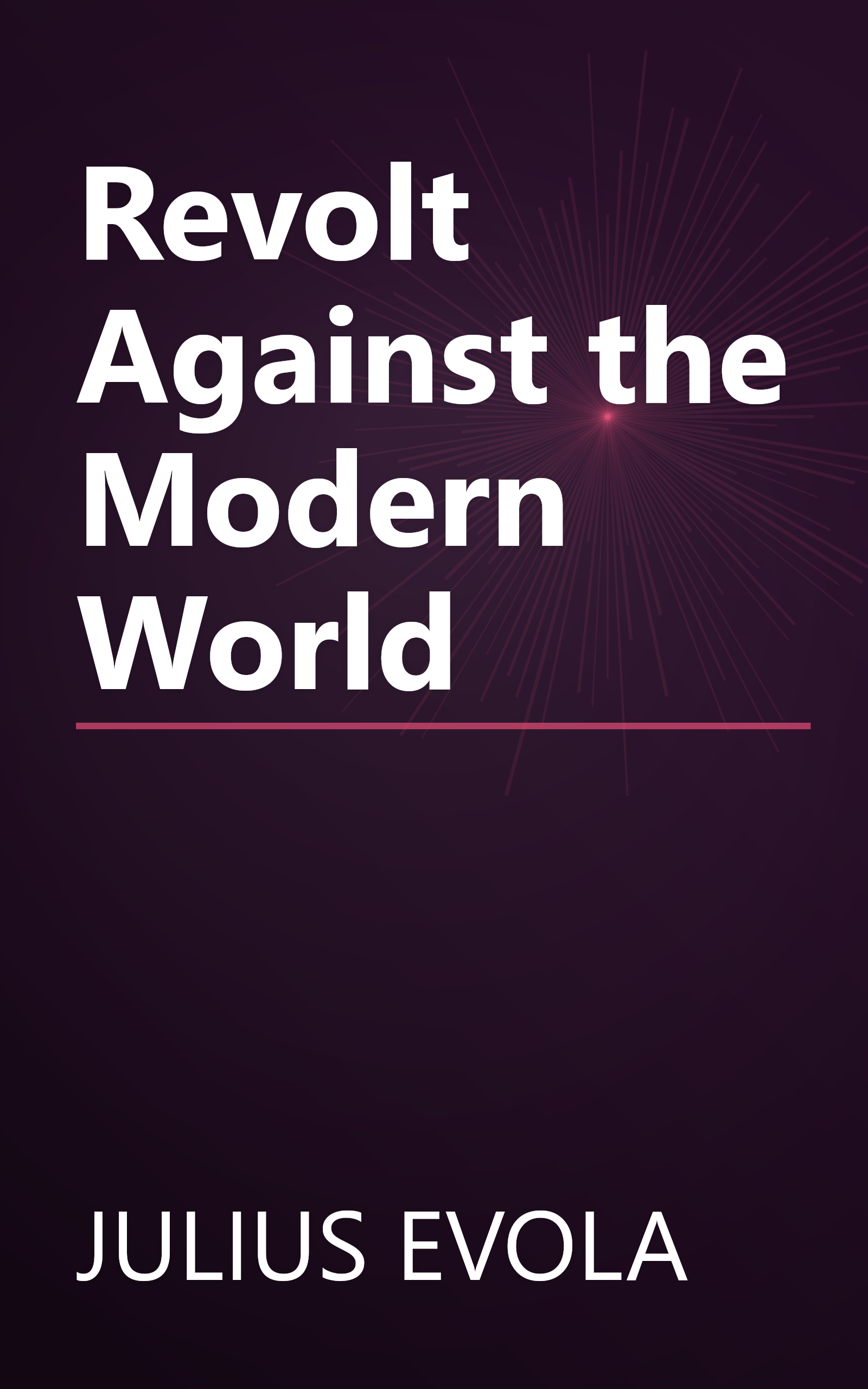 Revolt Against the Modern World book cover