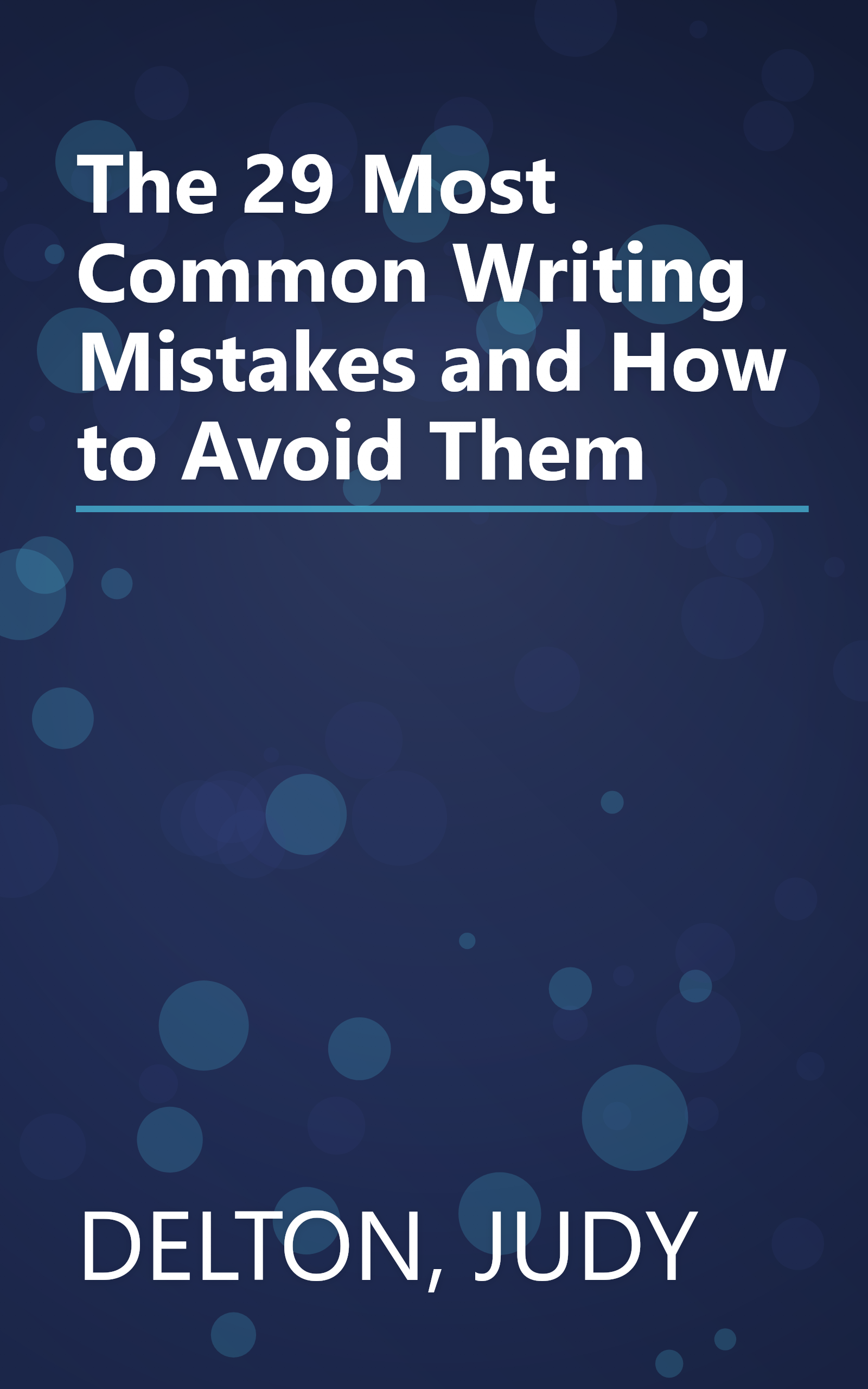 The 29 Most Common Writing Mistakes and How to Avoid Them book cover
