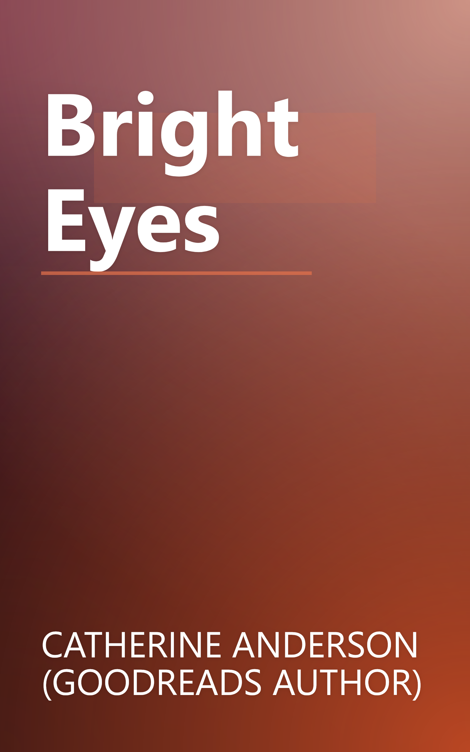 Bright Eyes book cover