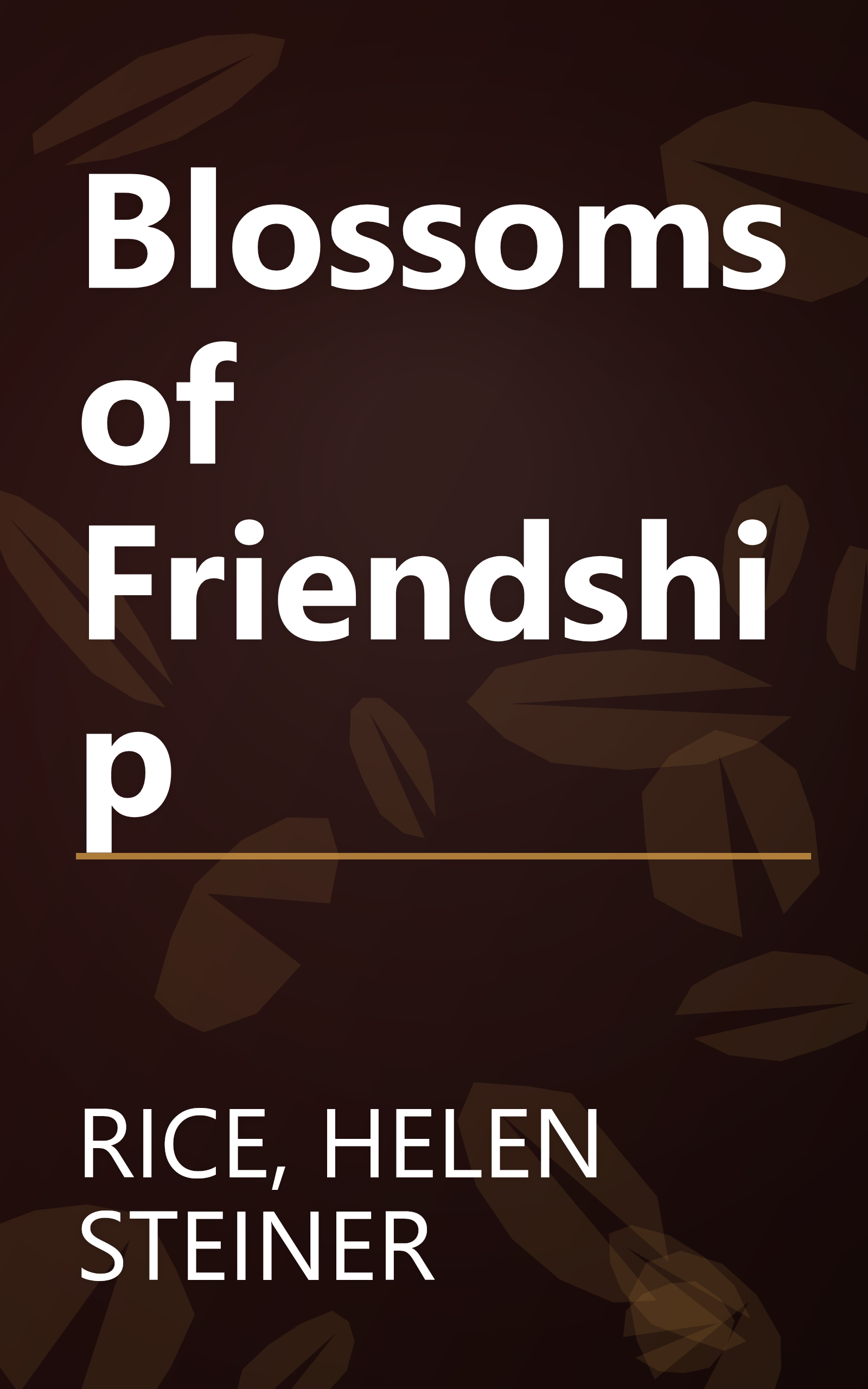 Blossoms of Friendship book cover