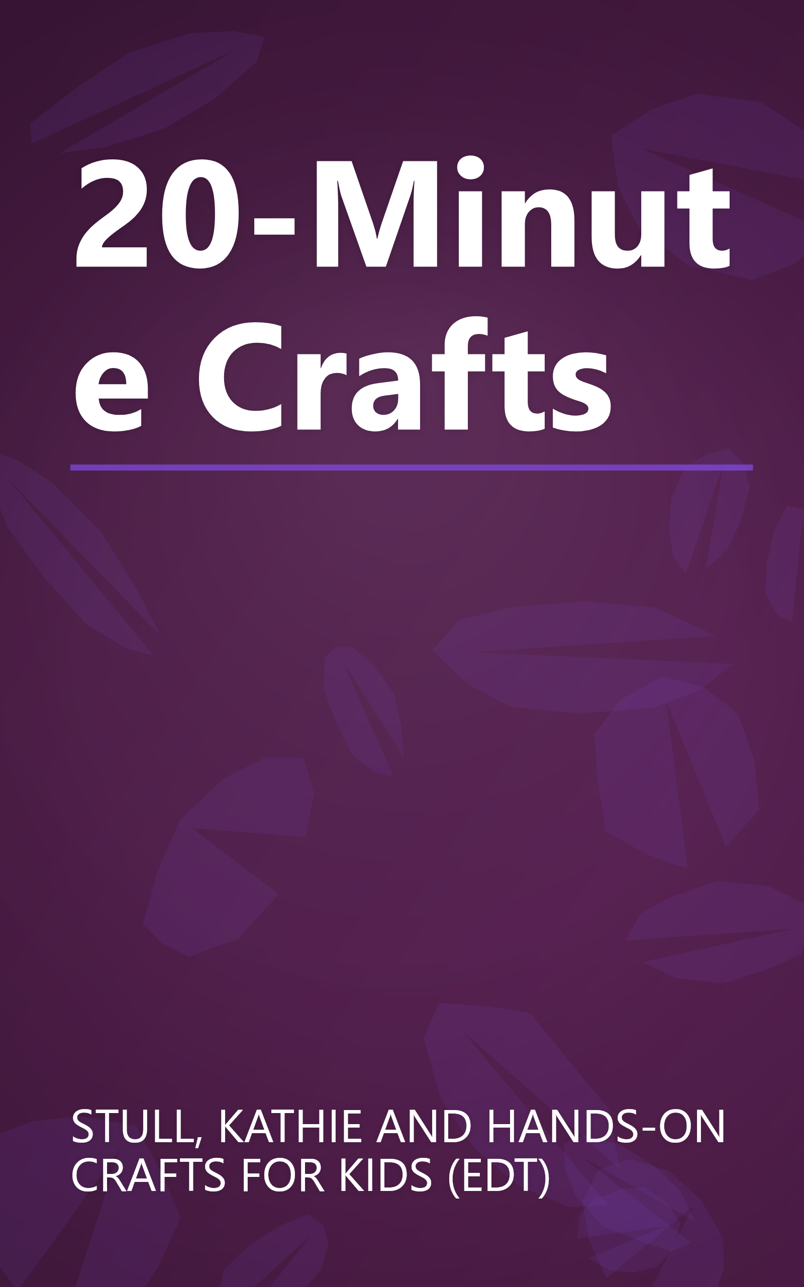 20-Minute Crafts book cover