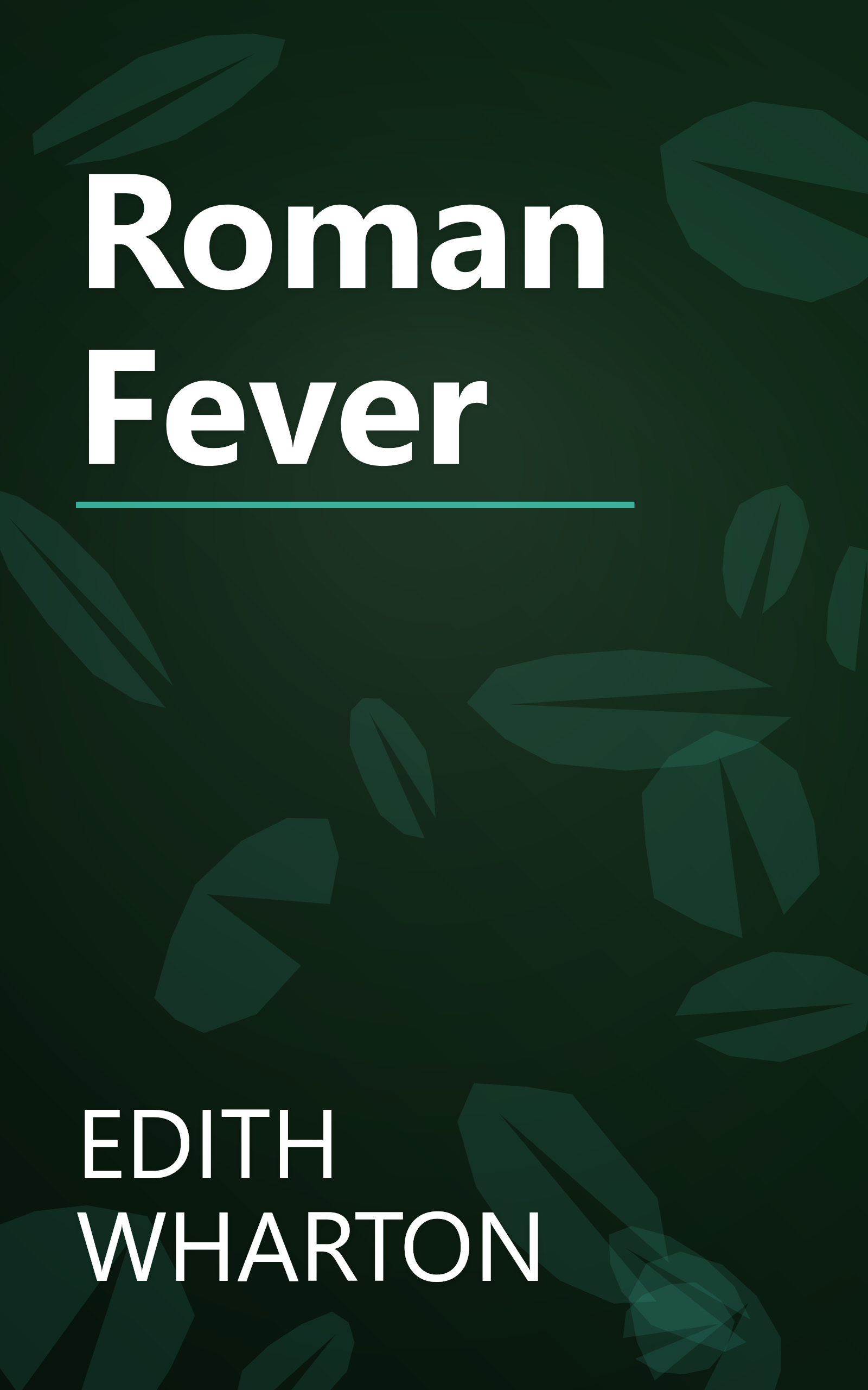 Roman Fever book cover