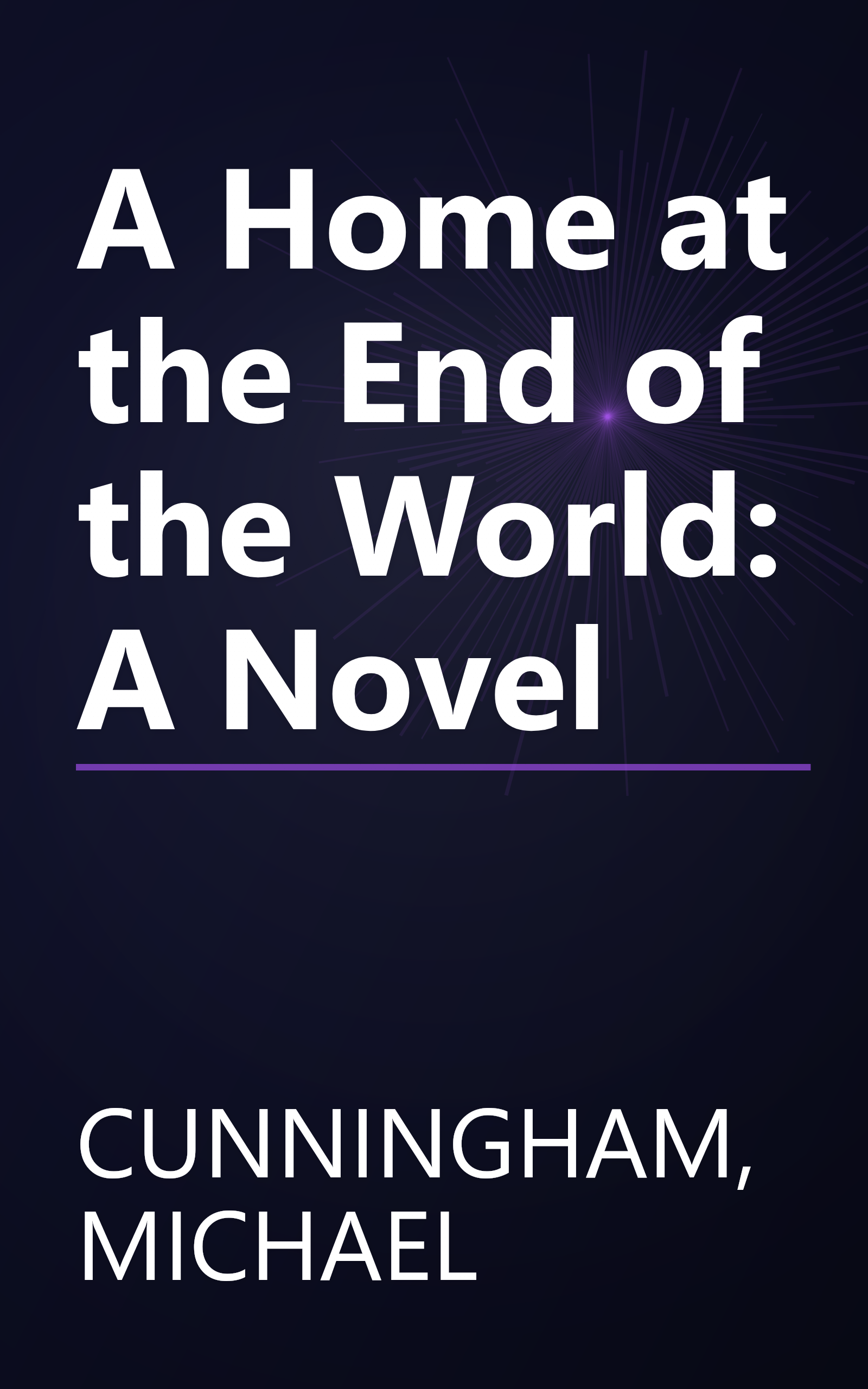 A Home at the End of the World: A Novel book cover