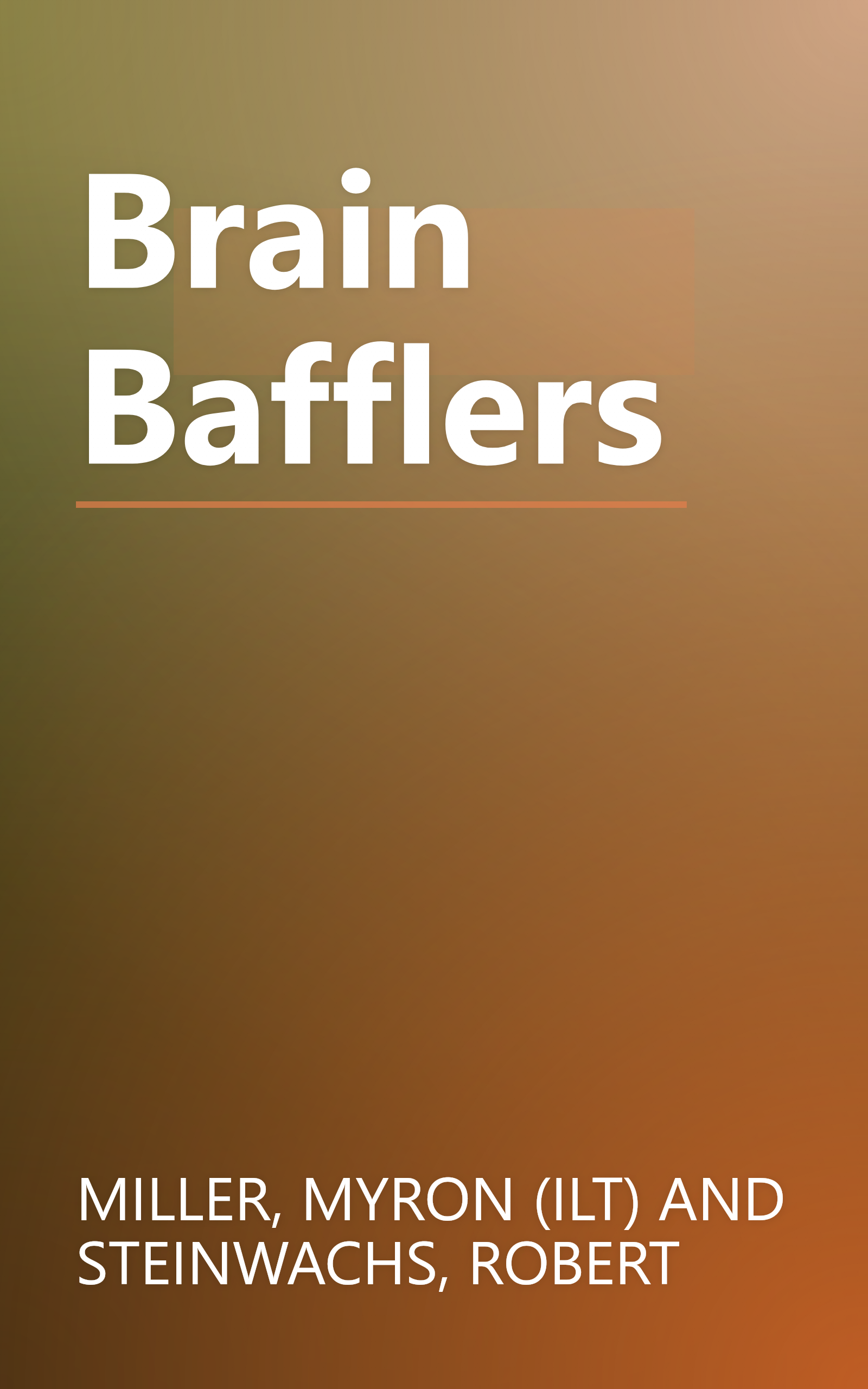 Brain Bafflers book cover