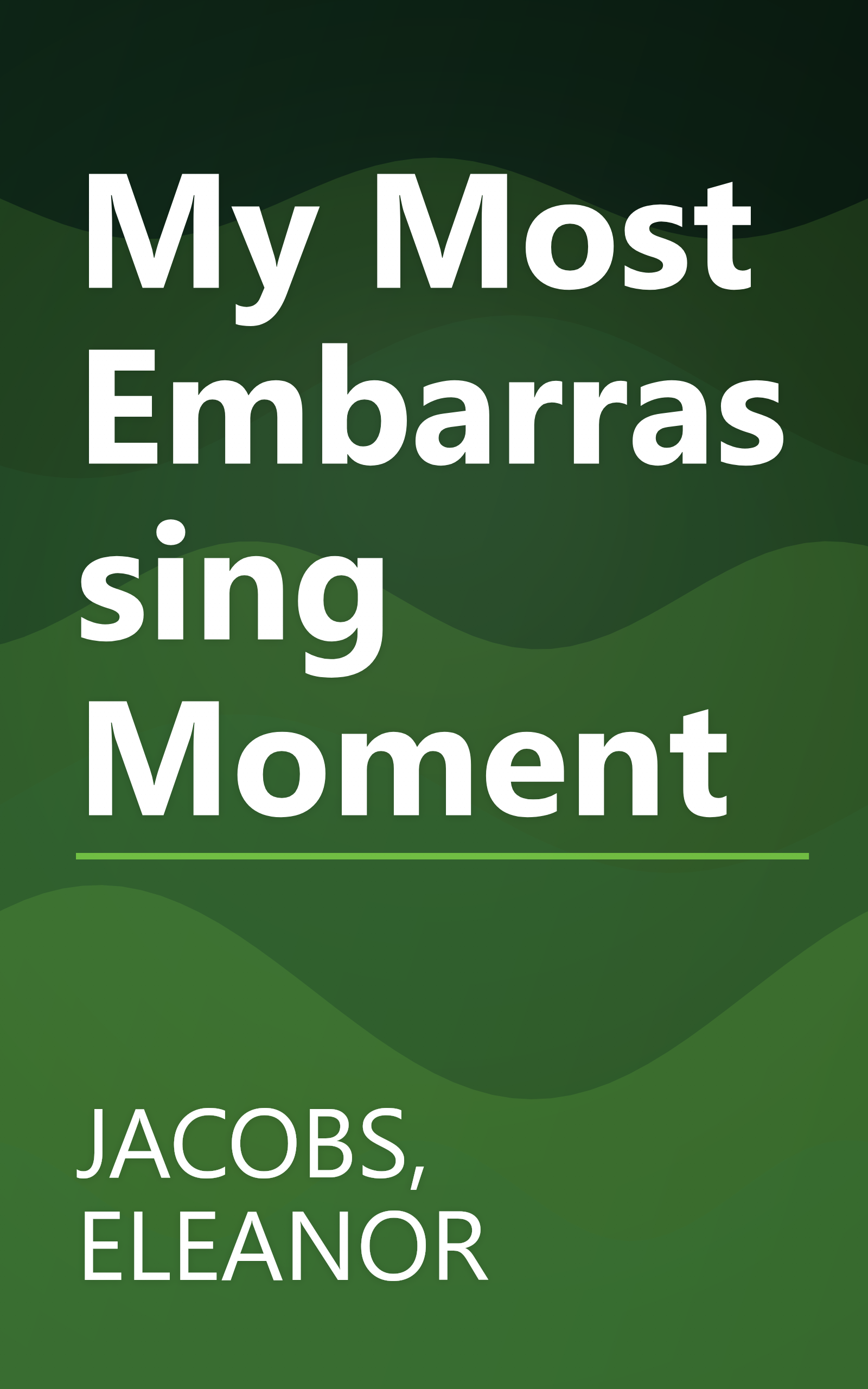 My Most Embarrassing Moment book cover