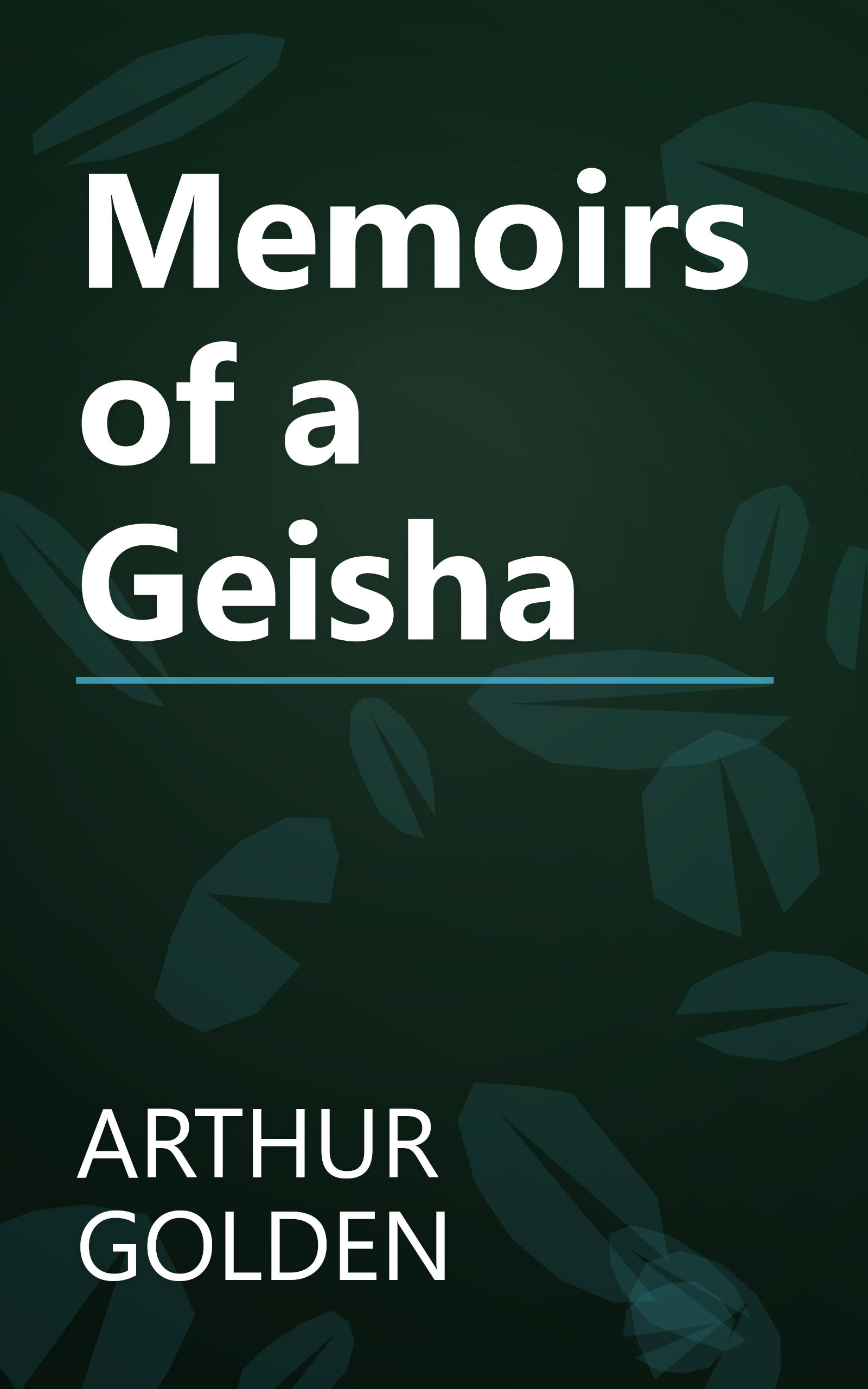Memoirs of a Geisha book cover