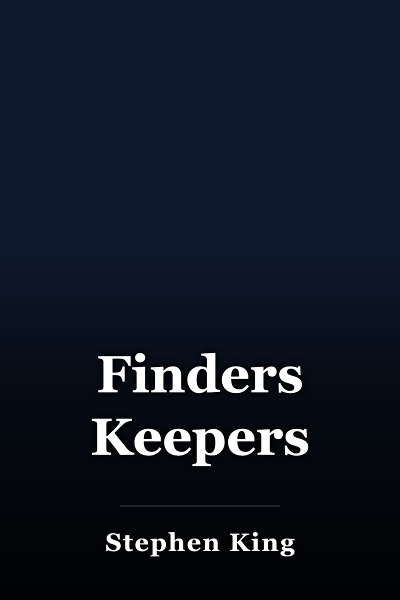 Finders Keepers book cover