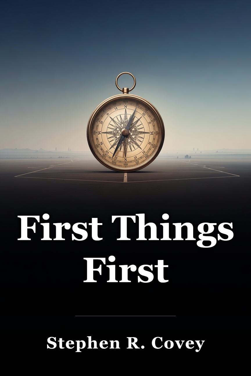 First Things First book cover