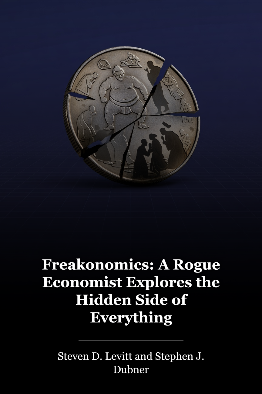 Freakonomics: A Rogue Economist Explores the Hidden Side of Everything book cover