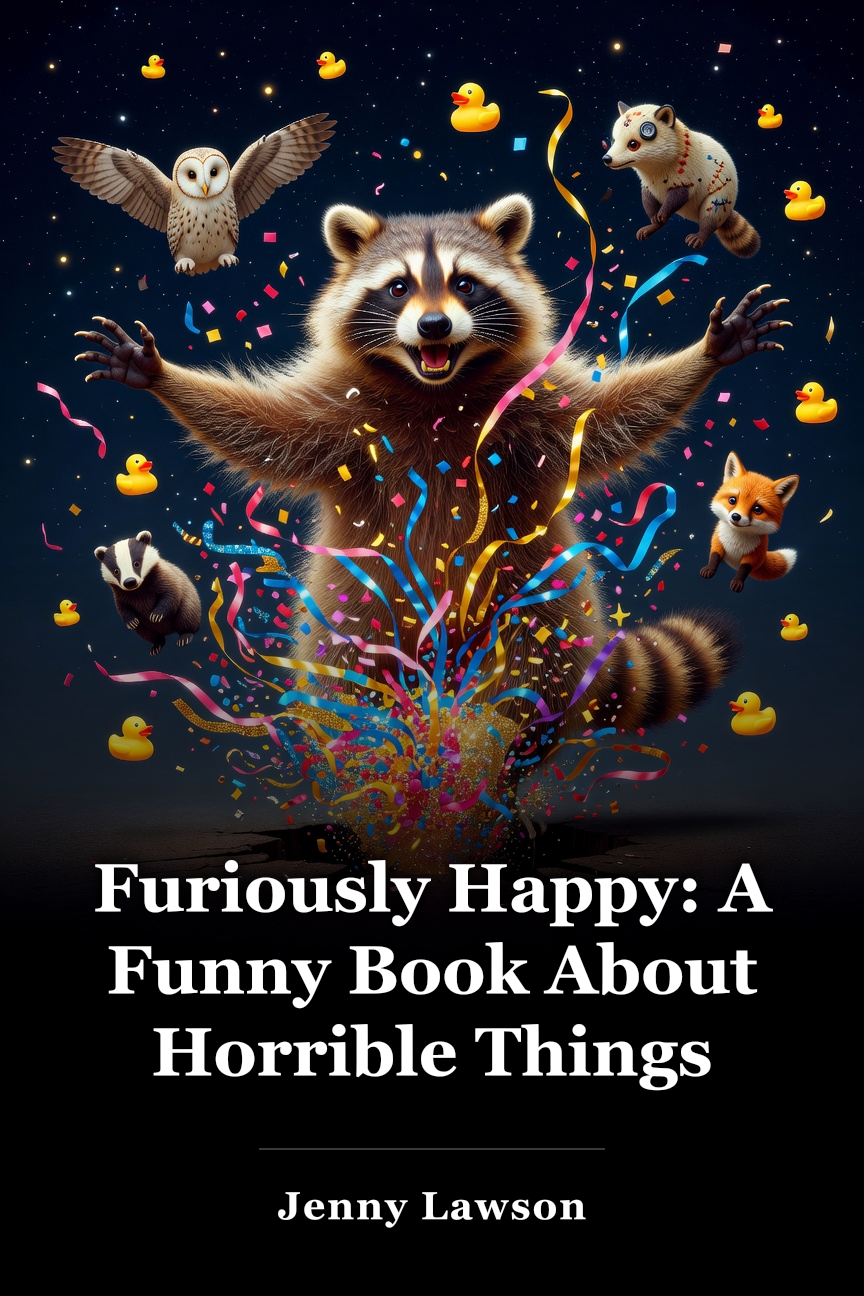 Furiously Happy: A Funny Book About Horrible Things book cover