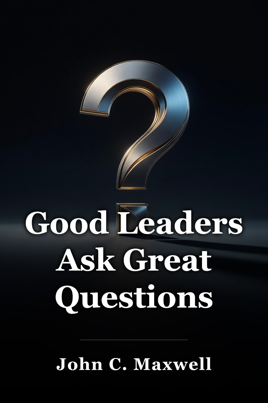 Good Leaders Ask Great Questions book cover