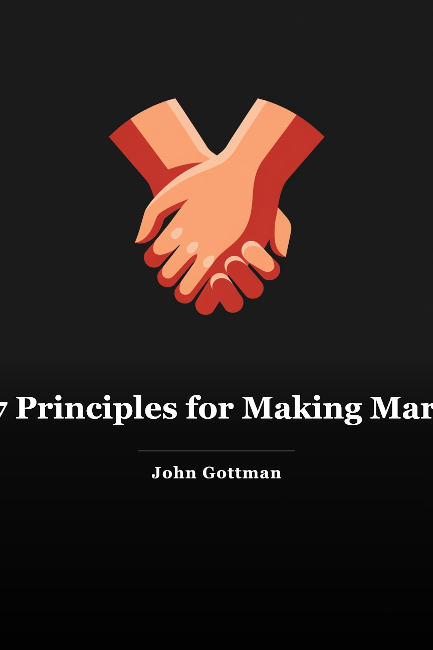 Gottman's 7 Principles for Making Marriage Work book cover
