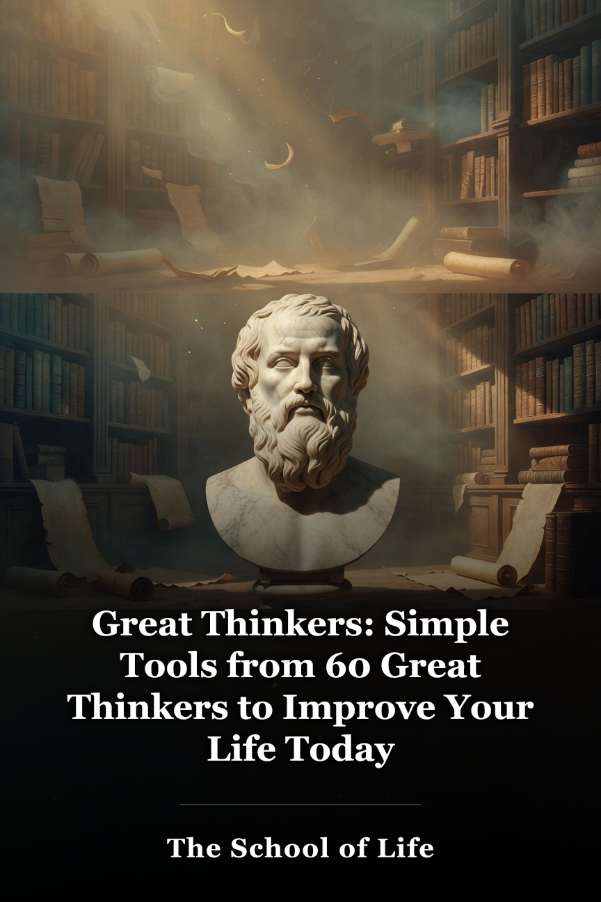 Great Thinkers: Simple Tools from 60 Great Thinkers to Improve Your Life Today book cover