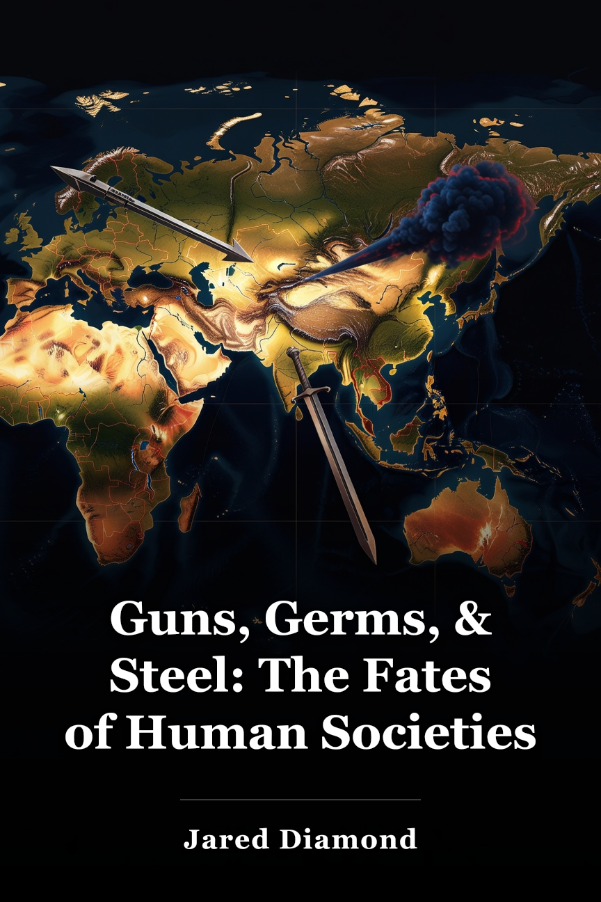 Guns, Germs, & Steel: The Fates of Human Societies book cover