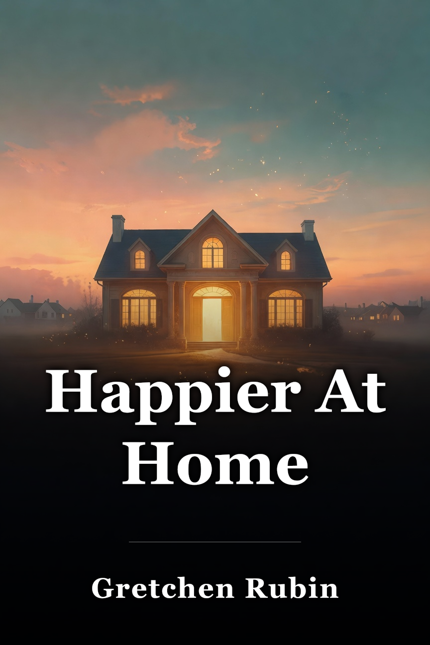 Happier At Home book cover