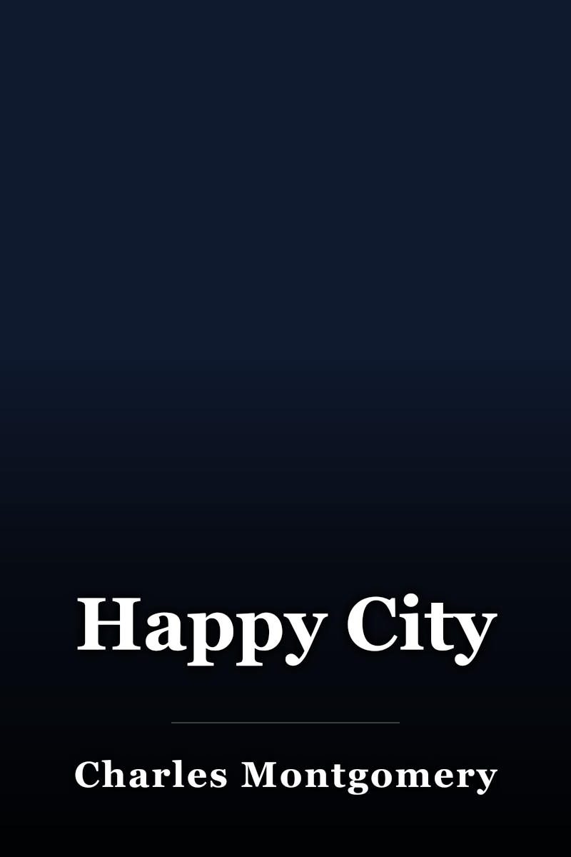 Happy City book cover