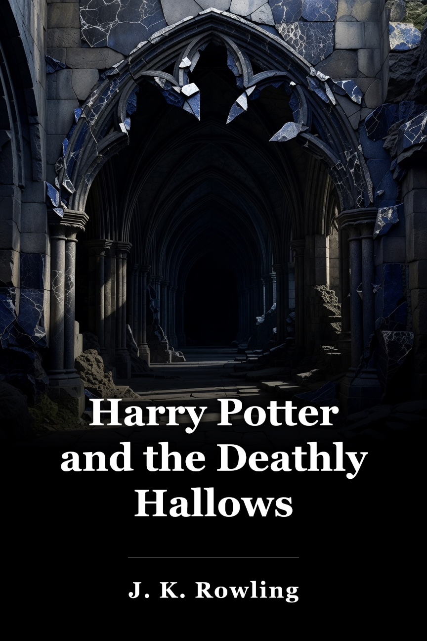 Harry Potter and the Deathly Hallows book cover