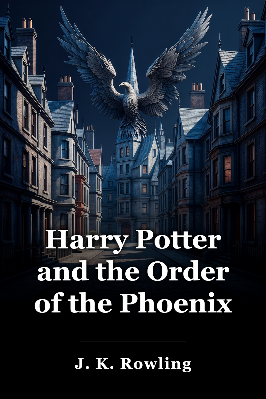 Harry Potter and the Order of the Phoenix book cover