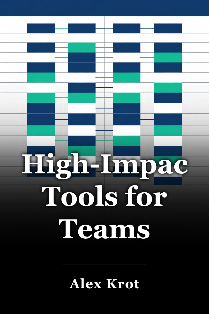 High-Impact Tools for Teams book cover