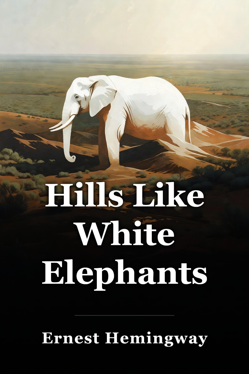 Hills Like White Elephants book cover