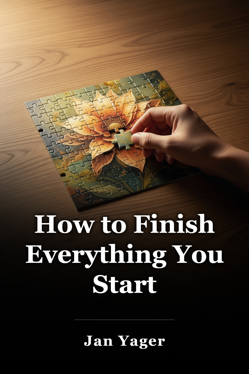 How to Finish Everything You Start book cover