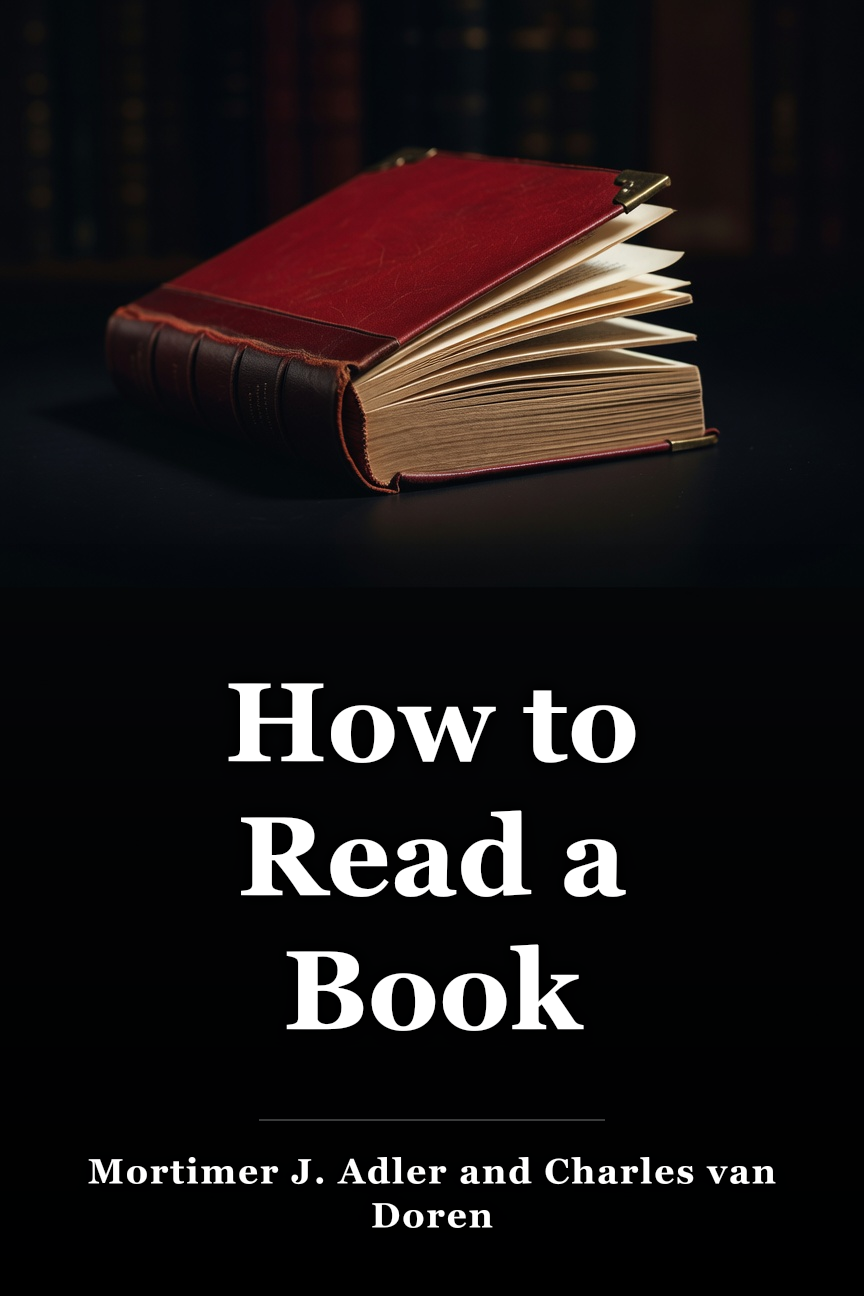 How to Read a Book book cover