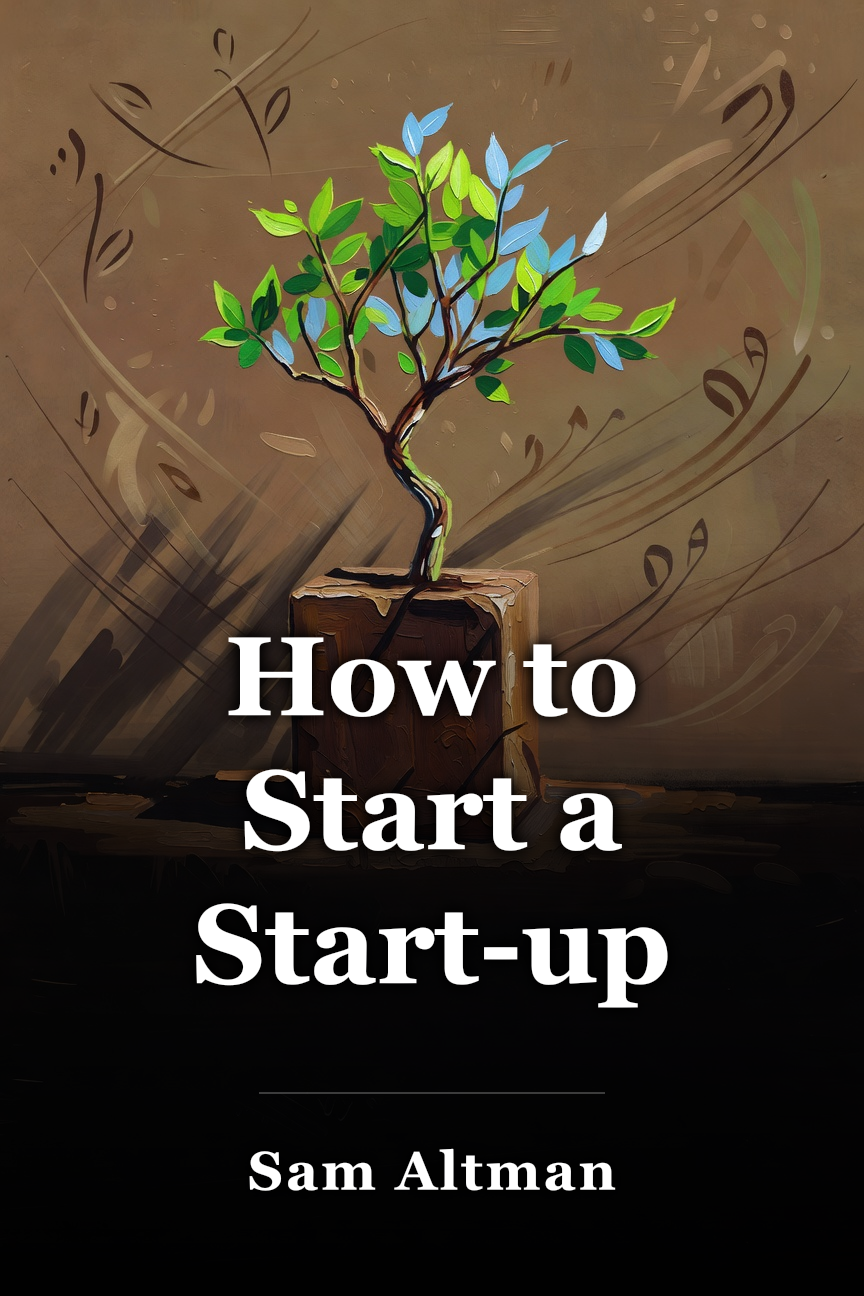 How to Start a Start-up book cover