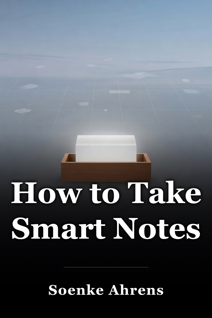 How to Take Smart Notes book cover