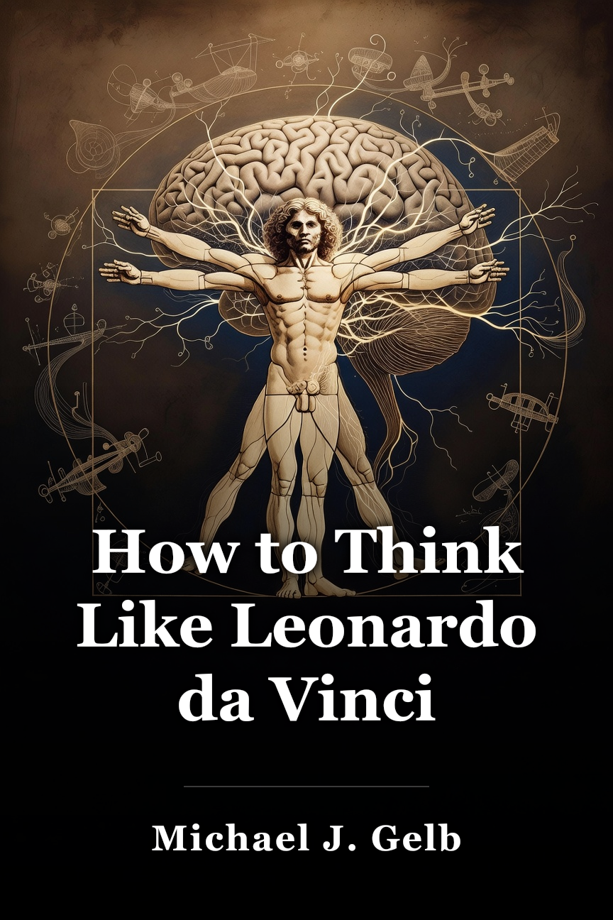How to Think Like Leonardo da Vinci book cover