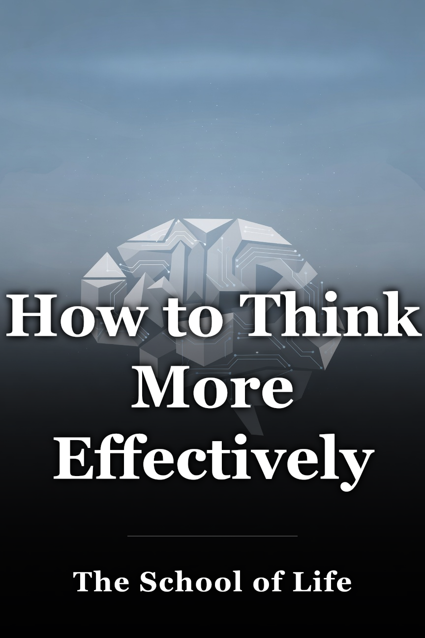 How to Think More Effectively book cover