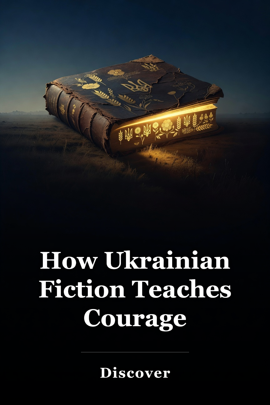 How Ukrainian Fiction Teaches Courage book cover