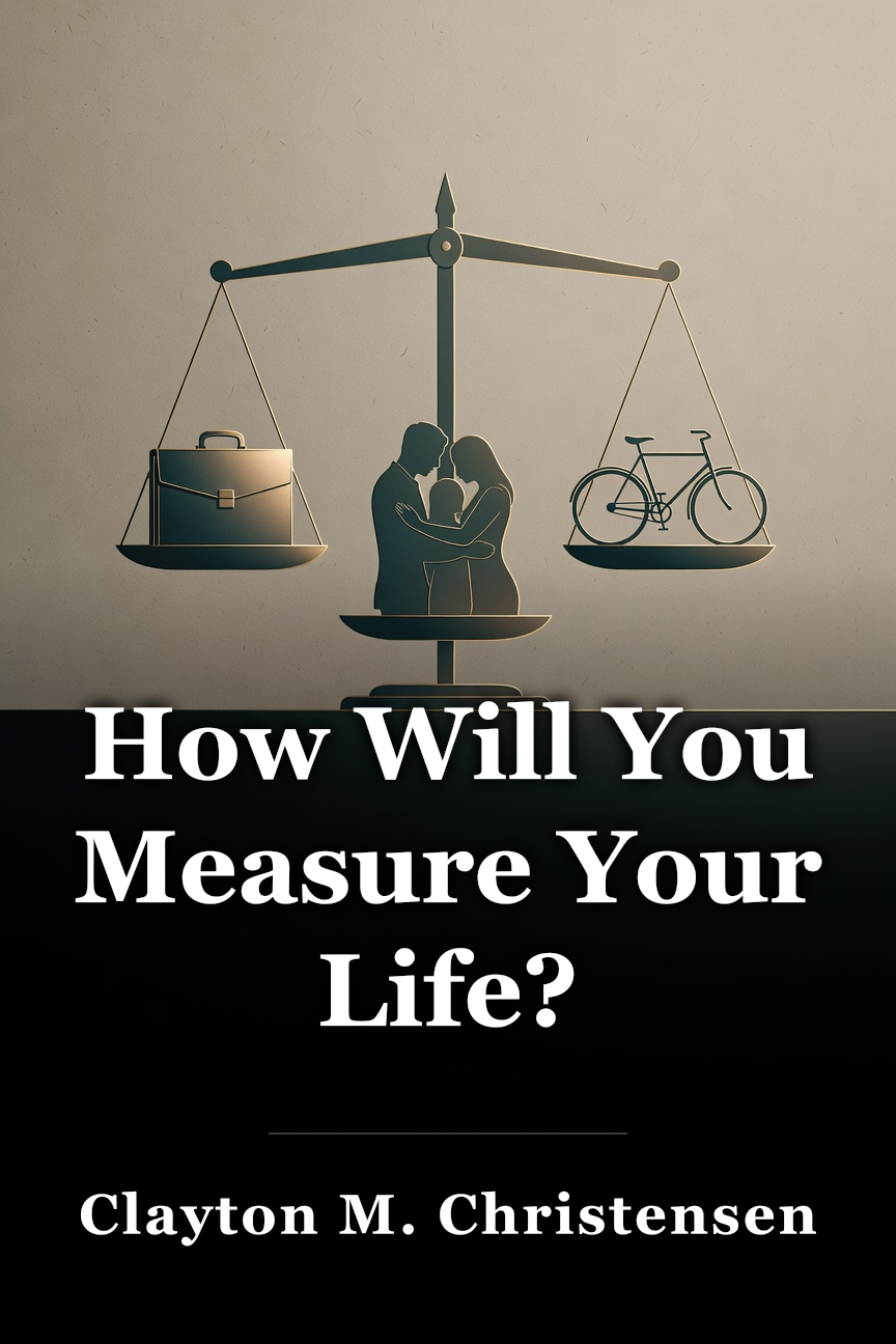 How Will You Measure Your Life? book cover