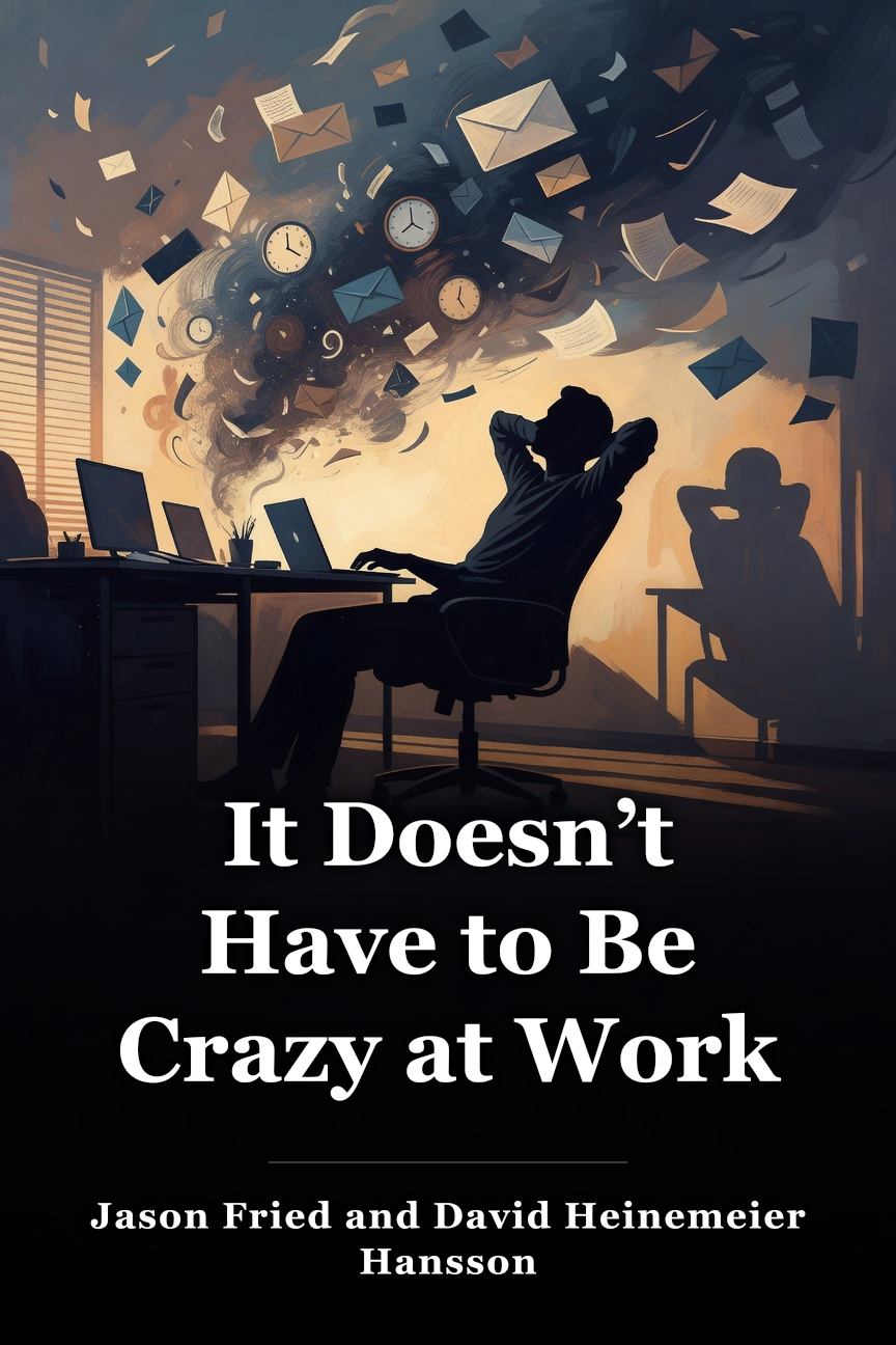 It Doesn’t Have to Be Crazy at Work book cover
