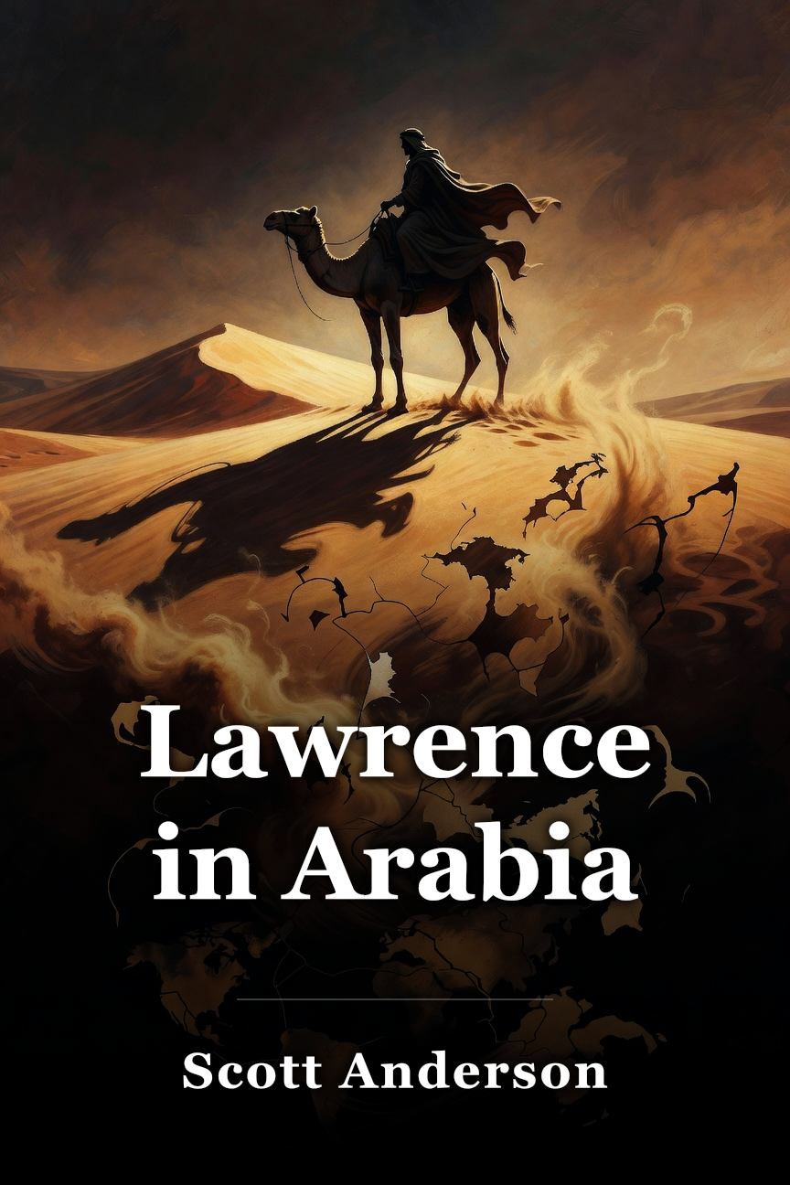 Lawrence in Arabia book cover