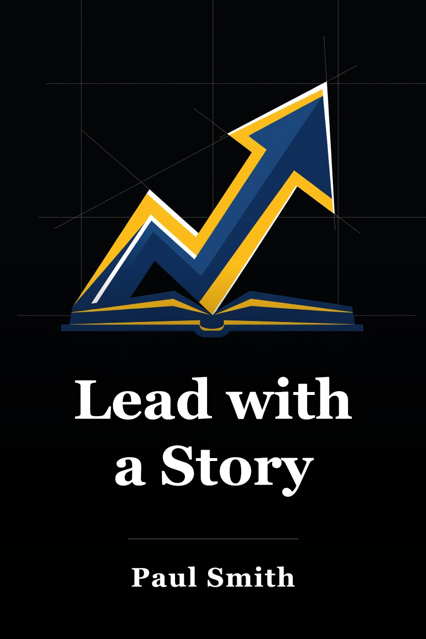 Lead with a Story book cover
