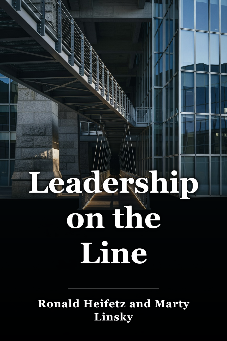 Leadership on the Line book cover