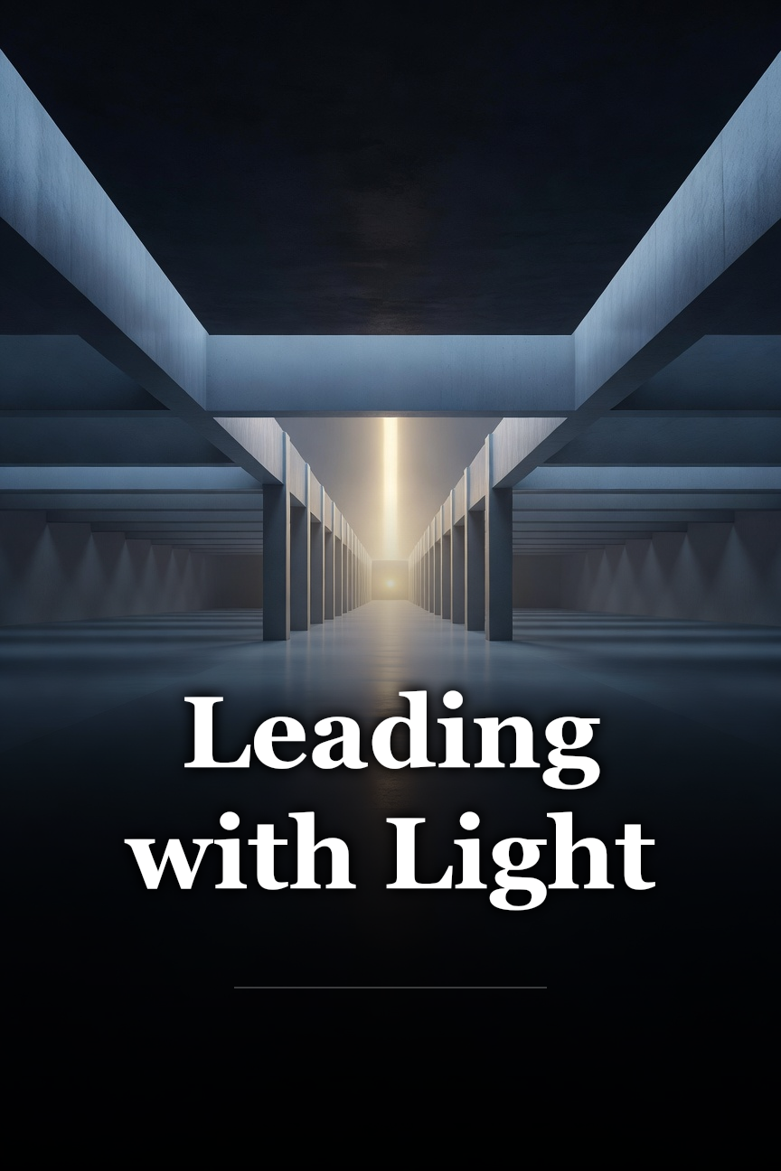 Leading with Light book cover