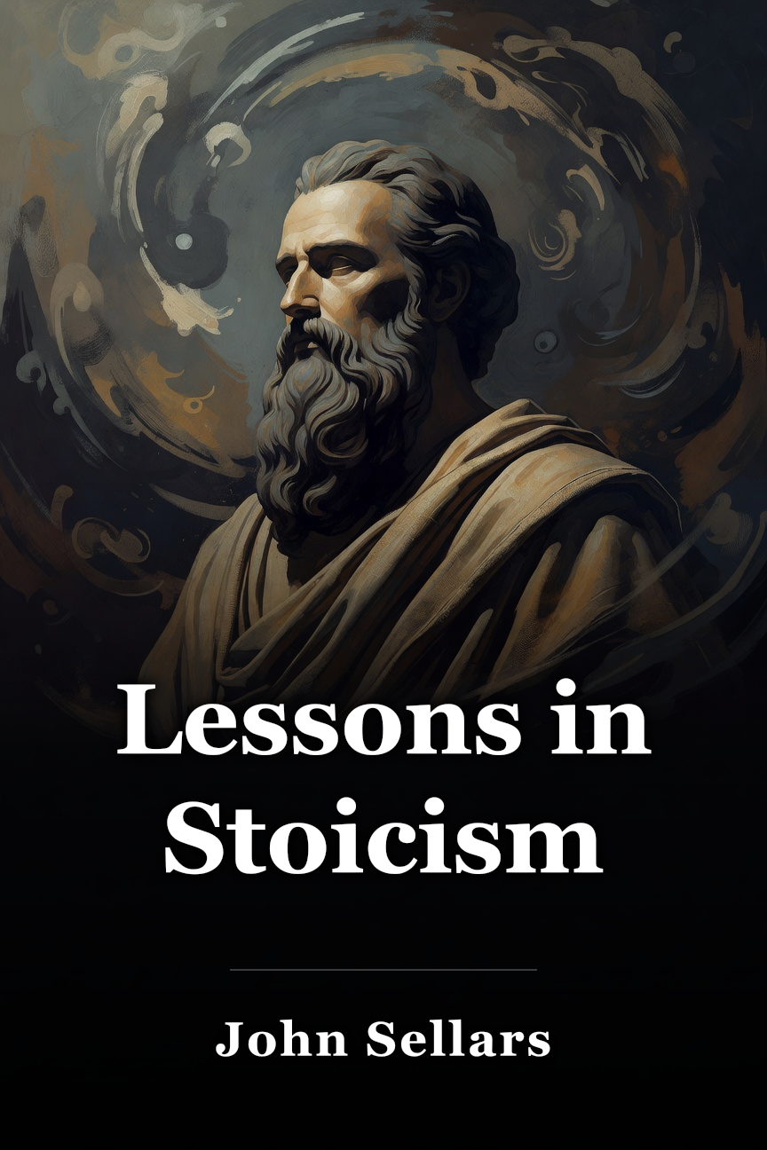 Lessons in Stoicism book cover