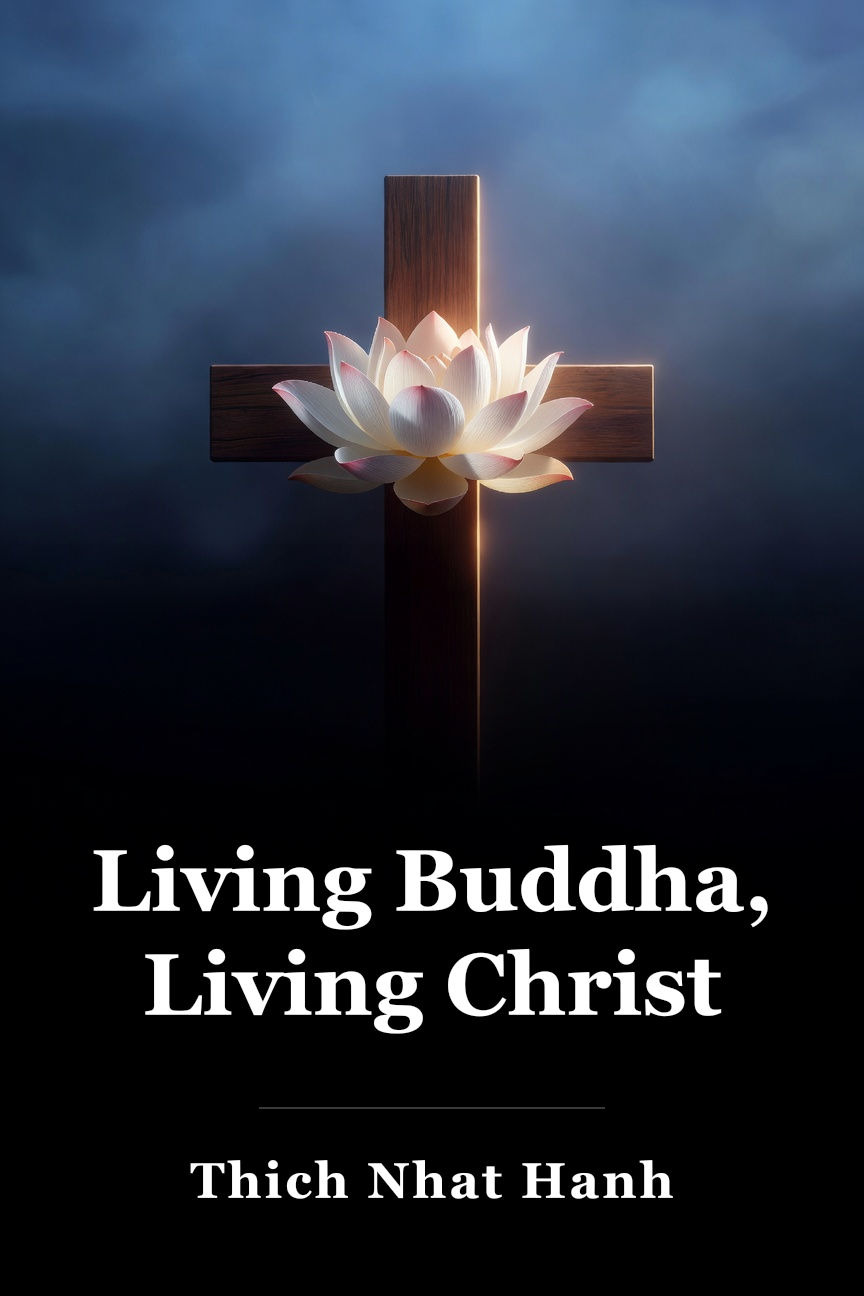Living Buddha, Living Christ book cover