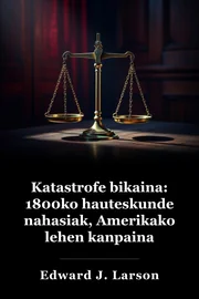 Katastrofe handi bat: 1800eko Hauteskunde Tumultuosoak, Amerikako lehen kanpaina presidentziala book cover