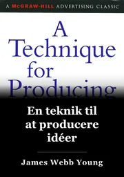 En teknik til produktion af ideer book cover