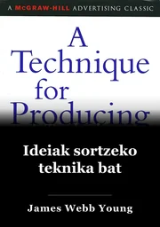 Ideiak sortzeko teknika book cover